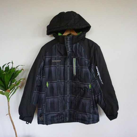 ZeroXposur | Jackets & Coats | Zeroxposur Plaid Hooded Rain Jacket ...